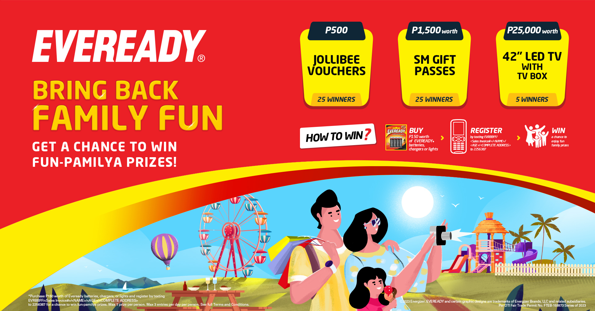 Eveready Bring Back Family Fun Promo